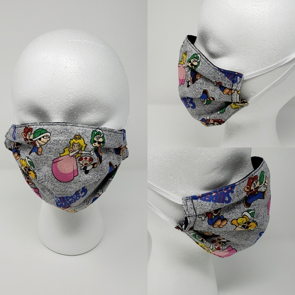 Nintendo | Accessories | New Mario Luigi Princess Peach Mask | Poshmark